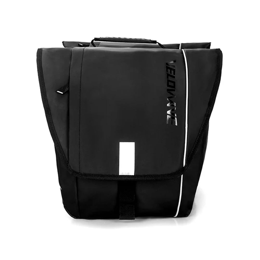 Waterproof Bicycle Pannier Bag with Rain Cover